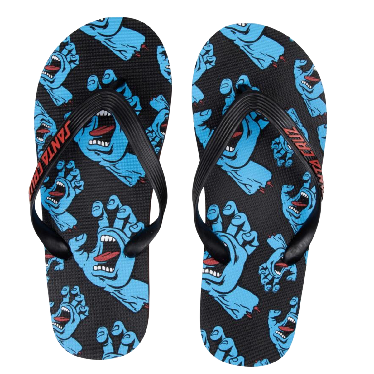 SANTA CRUZ DRIFT FLIP FLOPS SCREAMING HANDS – No Chaos