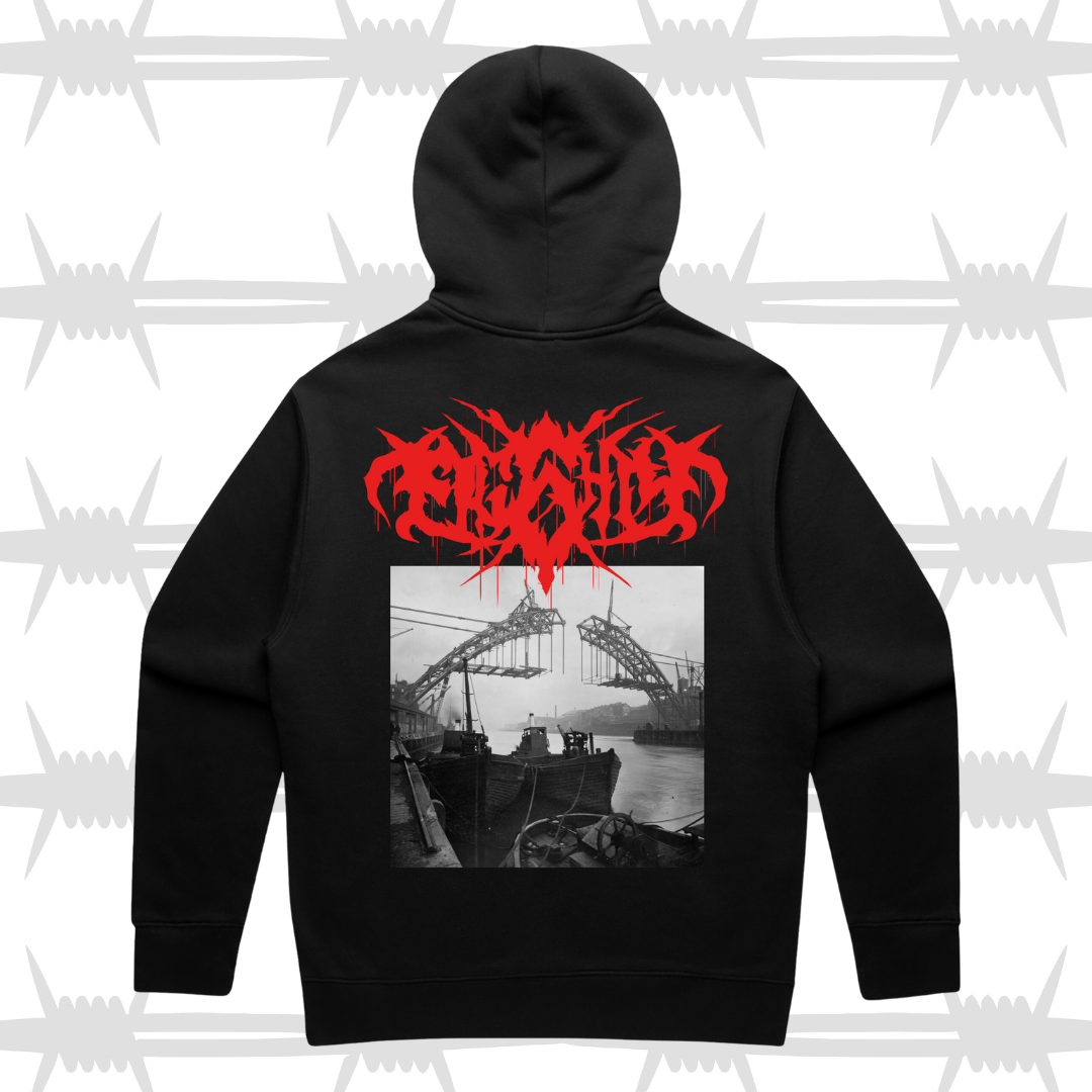 Tyne Bridge Tee - Black Tattoo Hood – No Chaos