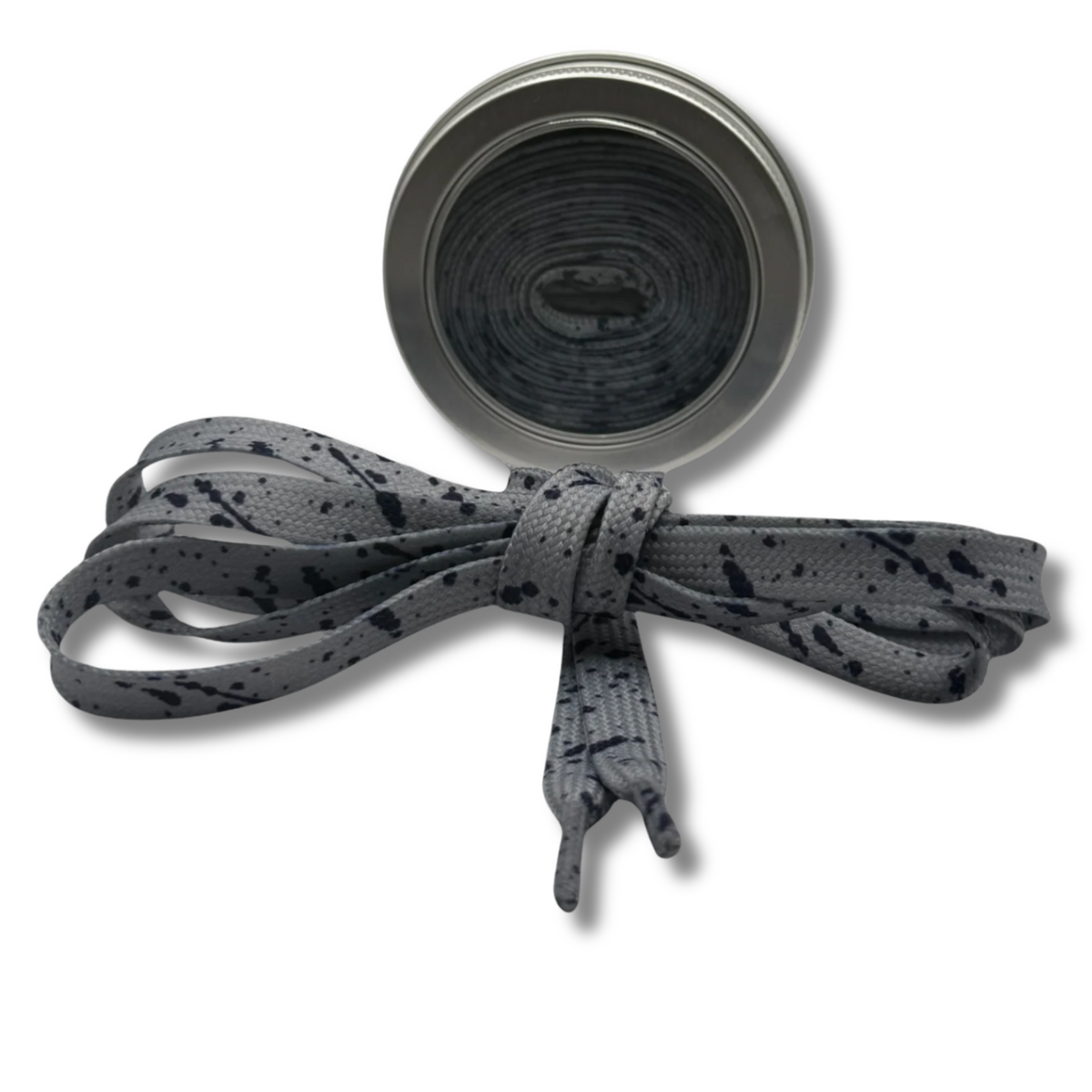 OG LACES | PAINT SPLAT GREY/BLACK – No Chaos