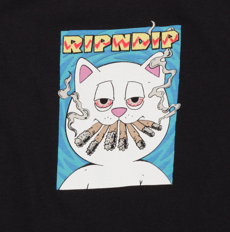 RIPNDIP Blunt Face T Shirt - Black – No Chaos